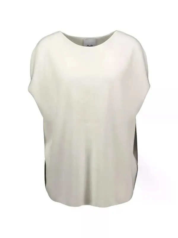 ALLUDE Boatneck Wool Top - Neutrals
