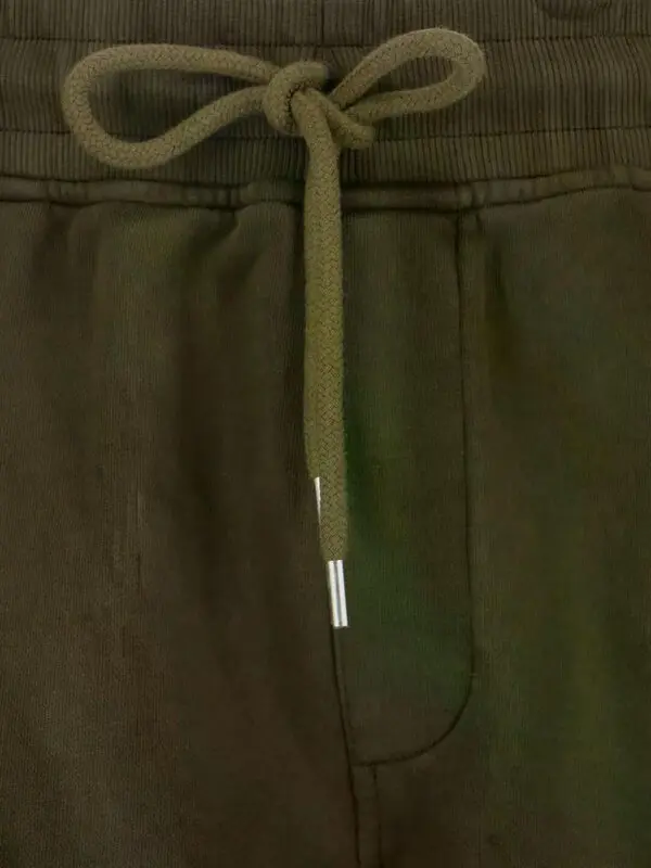 C.P. COMPANY Logo-patch Pocket Shorts - Green