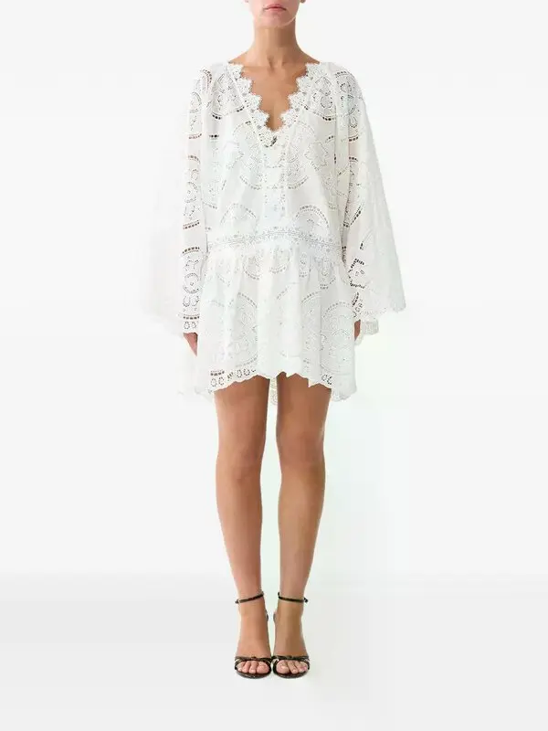Camilla V-neck Mini Dress