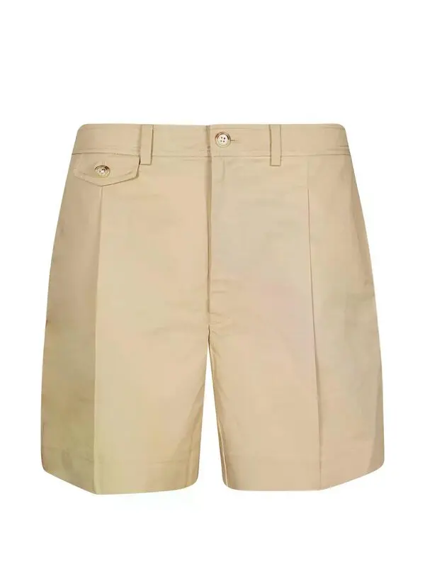 Ralph Lauren Pleated Tailored Shorts - Neutrals