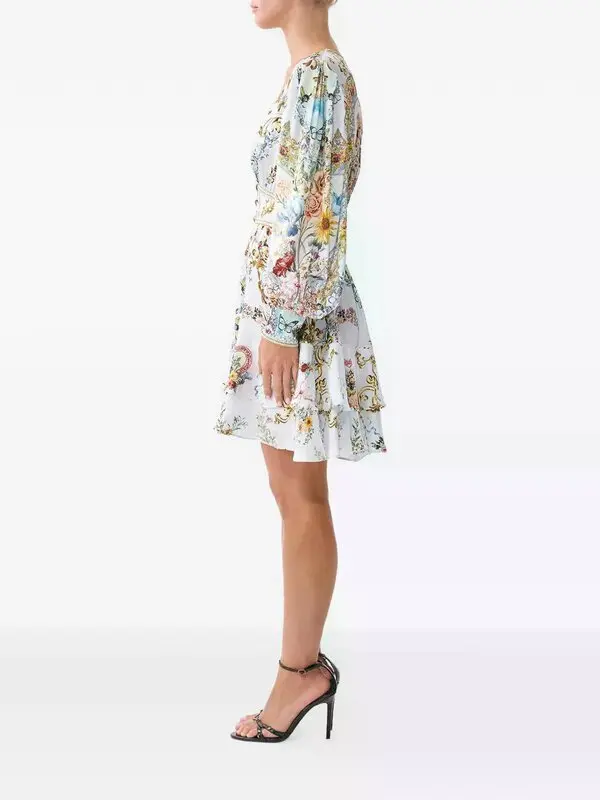 Camilla Long-sleeve Mini Dress