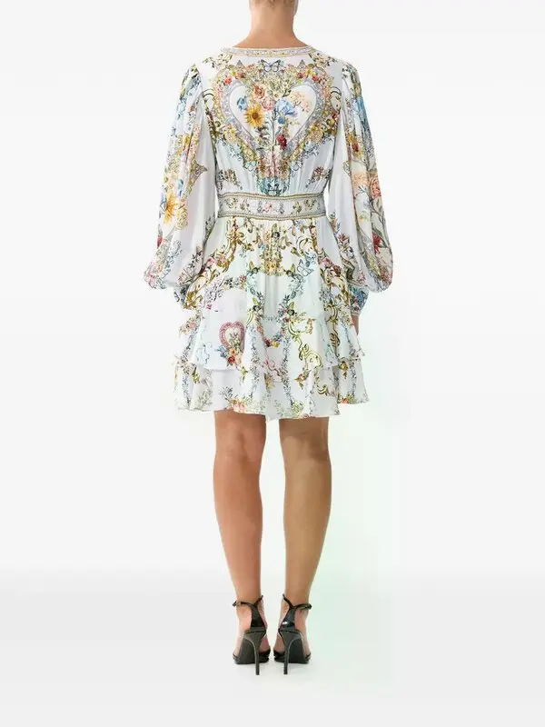 Camilla Long-sleeve Mini Dress