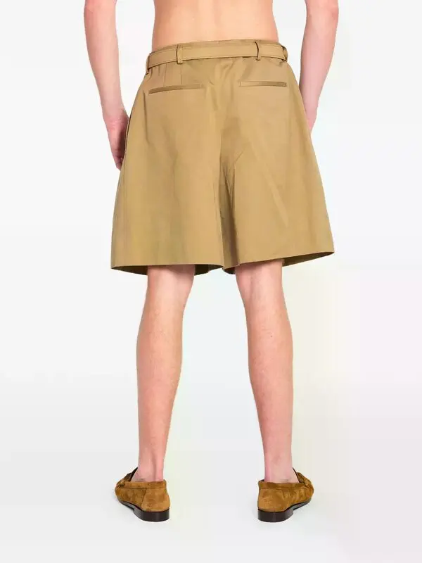 Saint Laurent Drill Bermuda Shorts