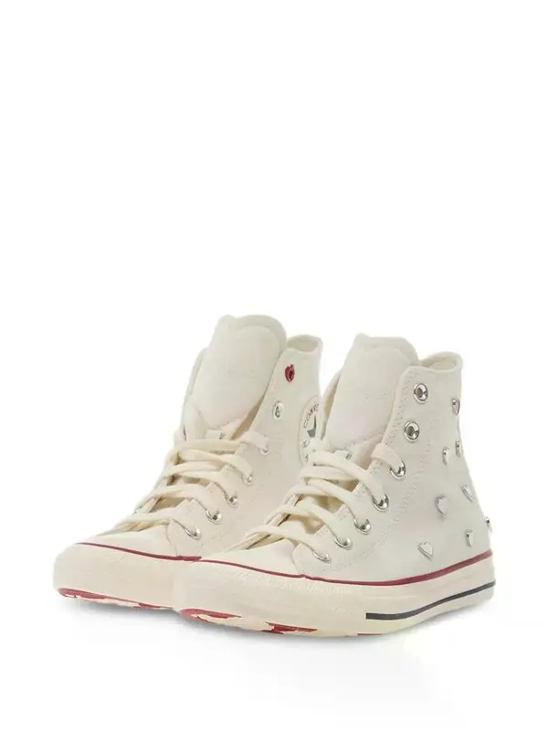 CONVERSE Embellished High-top Sneakers - Neutrals