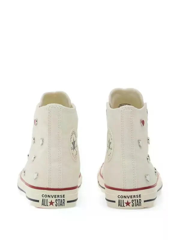 CONVERSE Embellished High-top Sneakers - Neutrals