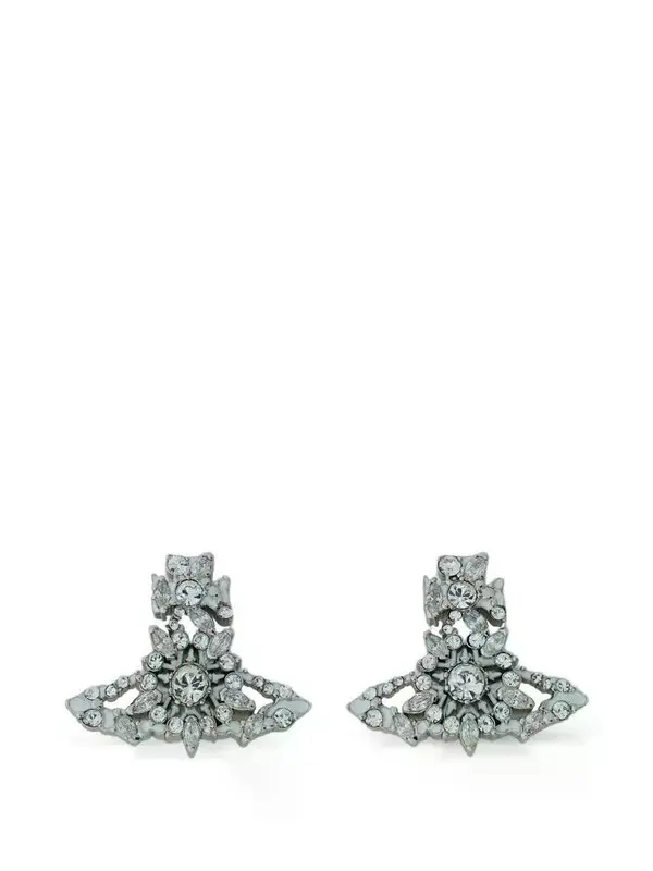 VIVIENNE WESTWOOD Embellished Earrings - Silver