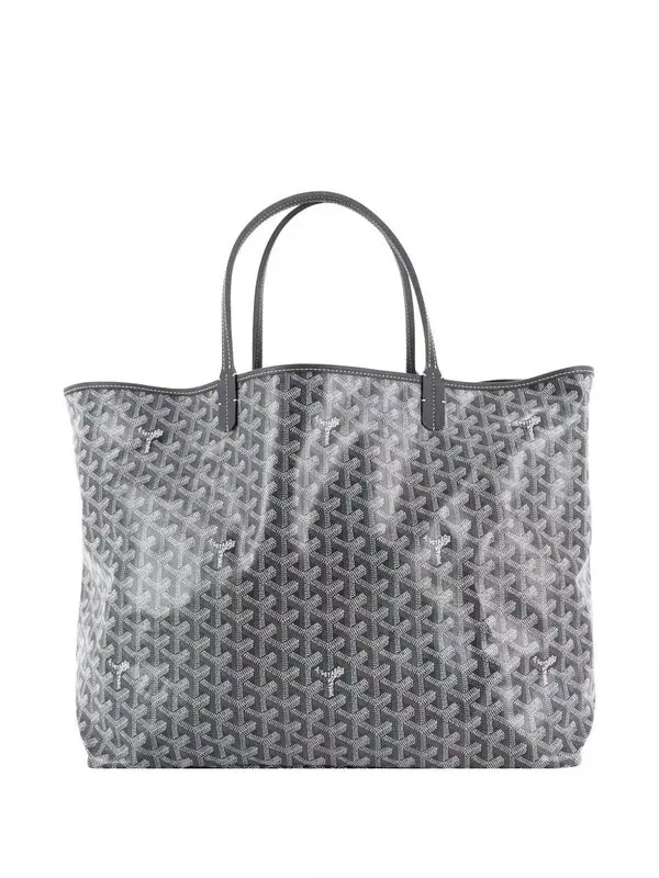 Goyard Saint Louis Coated Canvas Gm Tote Bag - Grey