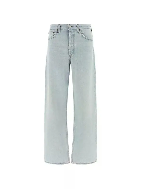AGOLDE Arc Contrast-stitch Five-pocket Jeans