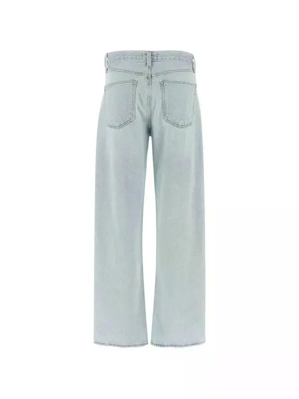 AGOLDE Arc Contrast-stitch Five-pocket Jeans