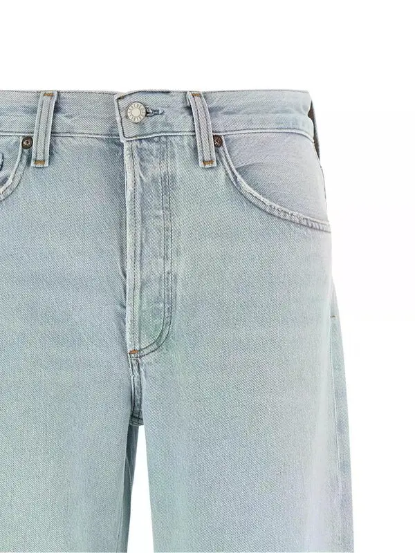 AGOLDE Arc Contrast-stitch Five-pocket Jeans
