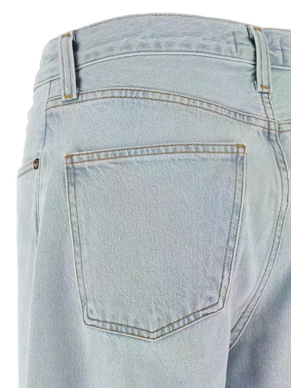 AGOLDE Arc Contrast-stitch Five-pocket Jeans