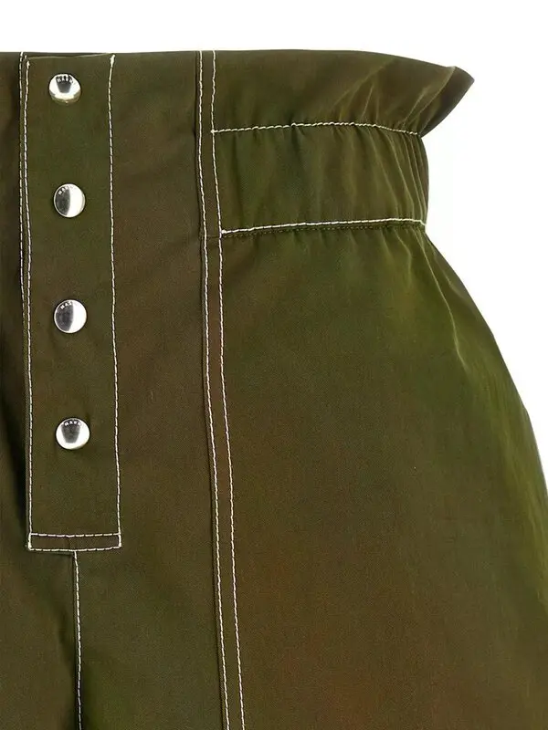Marni Contrast Stitching Shorts