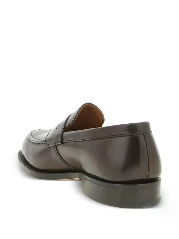TRICKER'S Harvard Leather Loafers - Brown