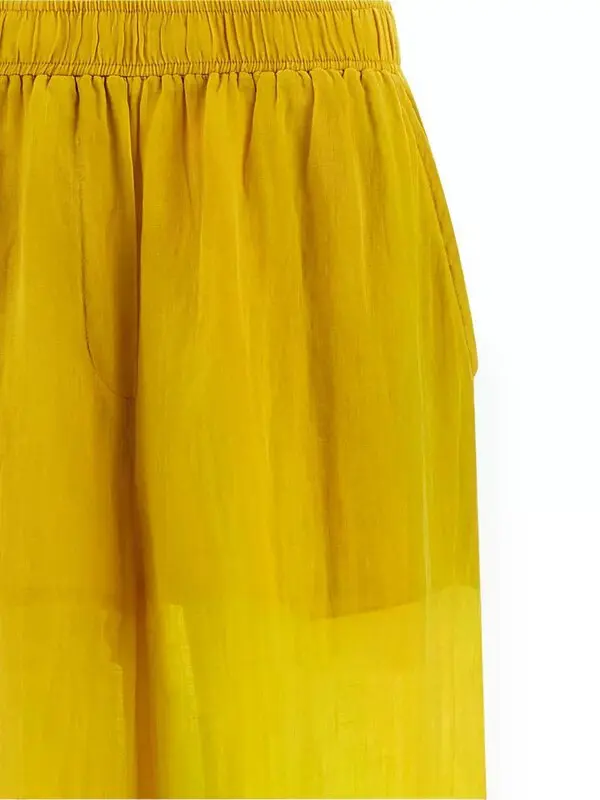 NUDE Elasticated Waist Palazzo Trousers
