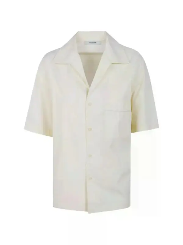 ENTIRE STUDIOS Chest-pocket Short-sleeve Shirt - Neutrals