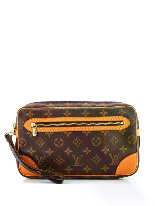 LOUIS VUITTON Monogram Canvas Gm Clutch Bag