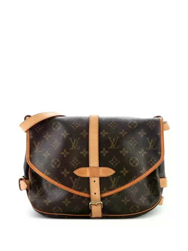 LOUIS VUITTON Monogram Canvas Saumur 30 Crossbody Bag