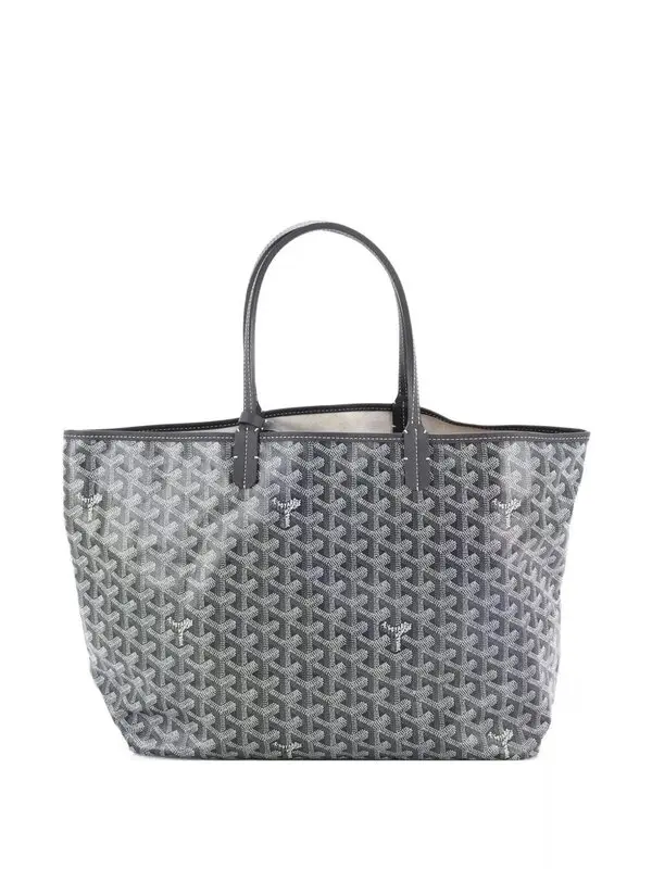 Goyard Saint Louis Coated Canvas Pm Tote Bag - Grey