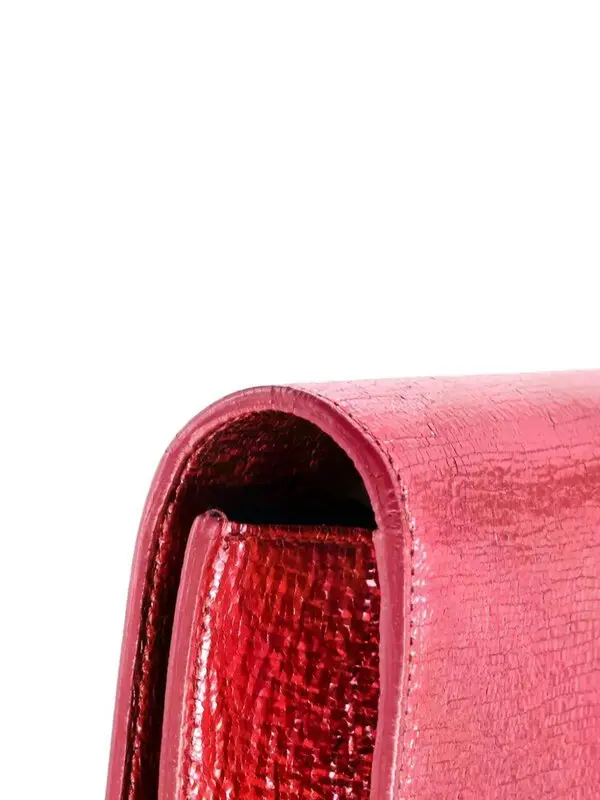 Saint Laurent Classic Monogram Calfskin Clutch Bag - Metallic