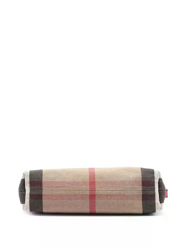 Burberry Check Canvas Crossbody Bag