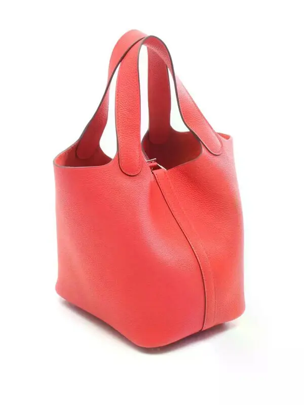 Hermès 2020 Clemence Picotin Lock 18 Handbag - Red