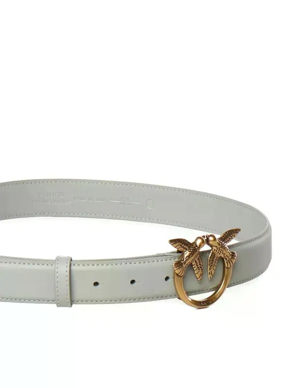 Pinko Love Birds Belt - Grey