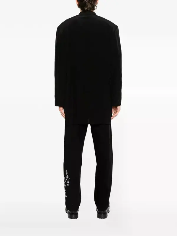 Yohji Yamamoto Single-breasted Blazer