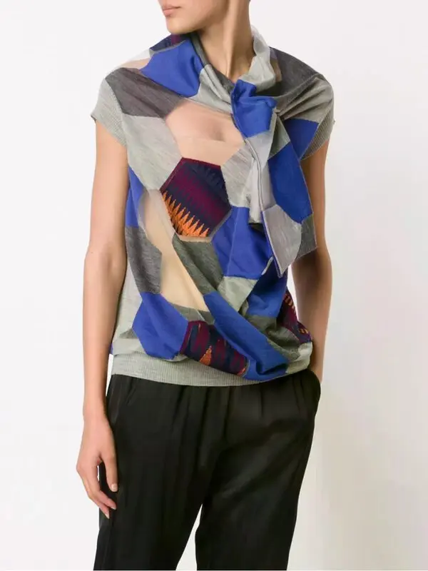 Junya Watanabe Hexagon Patchwork Tank