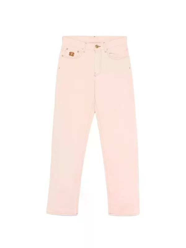 BLAZÉ MILANO Emblem Straight Jeans - Pink