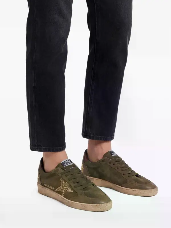GOLDEN GOOSE Ballstar Sneakers - Green