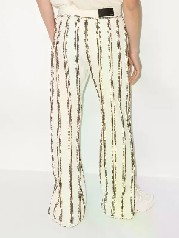 Amiri Flared Striped Track Pants