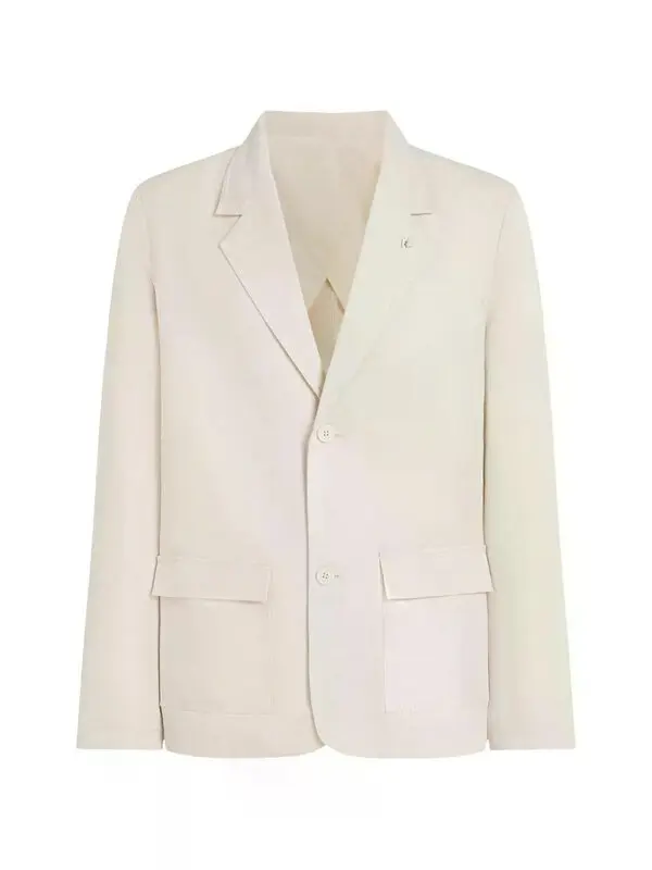 Karl Lagerfeld Buttoned Pocket Blazer
