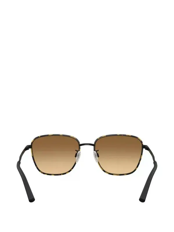 Oliver Spencer Square Frame Sunglasses - Brown