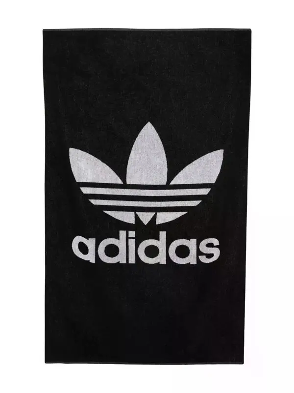 Adidas Extra-large Trefoil-jacquard Towel