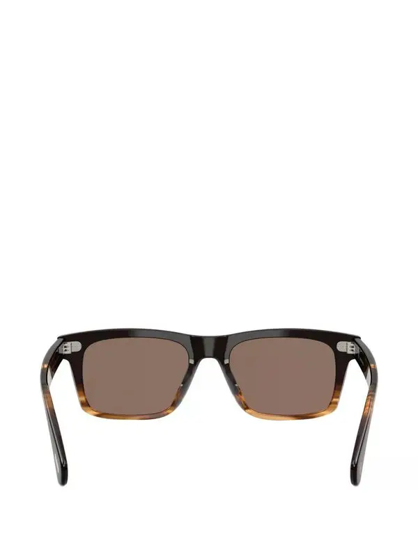 Oliver Spencer Rectangle Frame Sunglasses