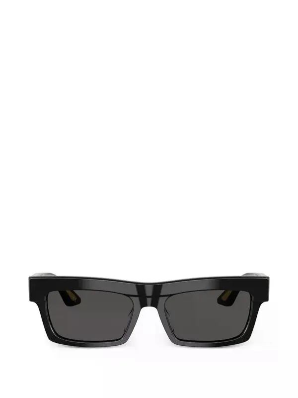Oliver Spencer 1985c Rectangle Frame Sunglasses - Black