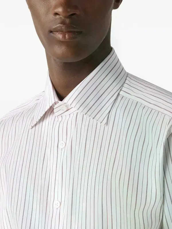 Zegna Striped Cotton Shirt