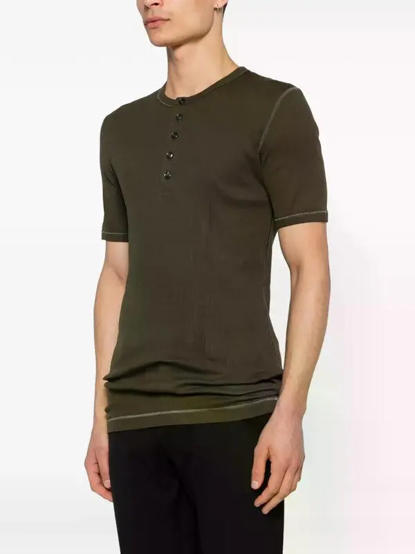 Dolce & Gabbana Buttoned T-shirt