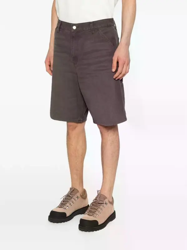 Carhartt Work In Progress Single Knee Shorts - Grey