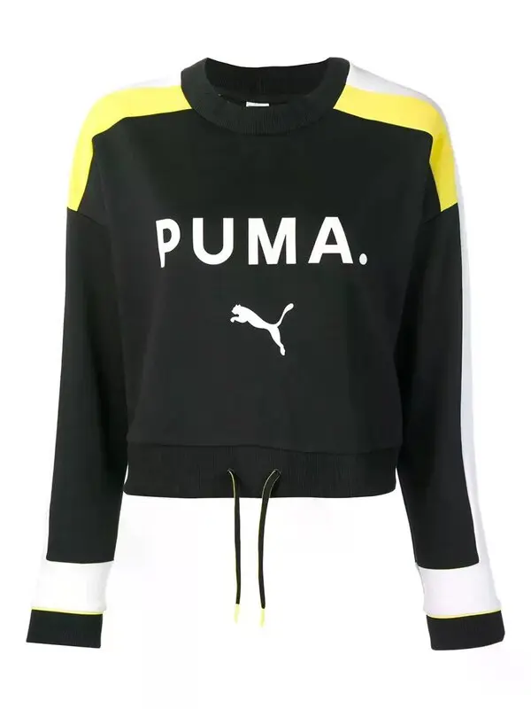 PUMA Drawstring Logo Sweatshirt