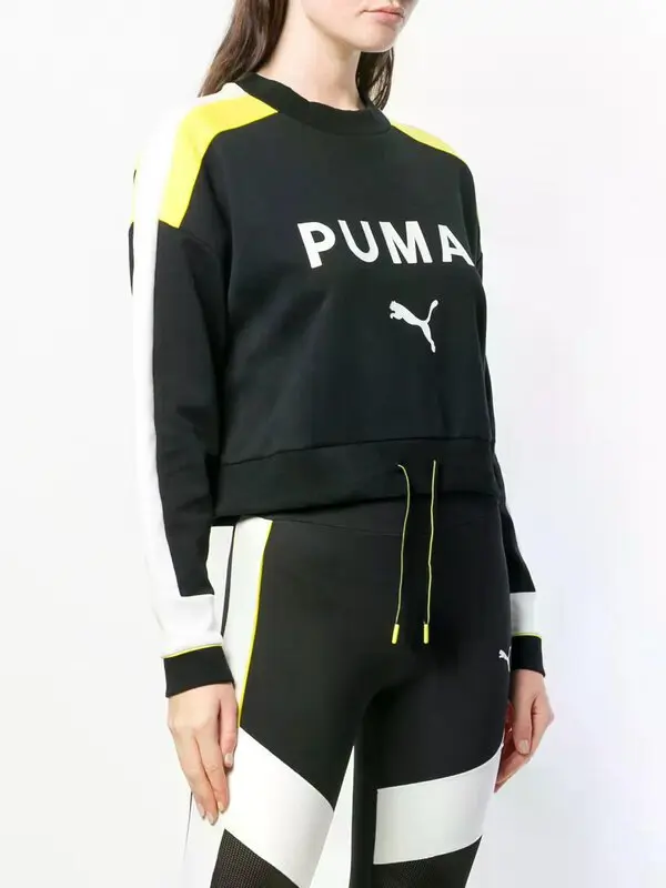 PUMA Drawstring Logo Sweatshirt