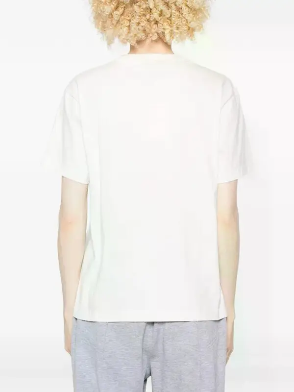 AUTRY Logo Print Crew Neck T-shirt