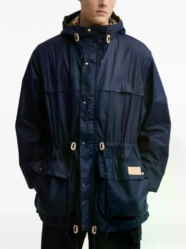 Barbour X Paul Smith Durham Waxed Jacket