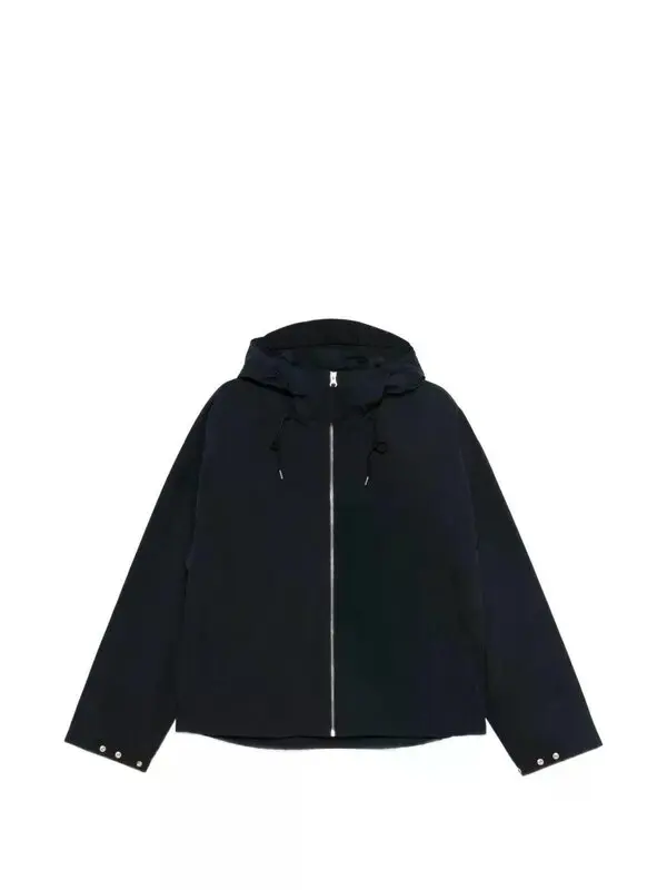 TEN C Zip-up Hooded Jacket - Blue