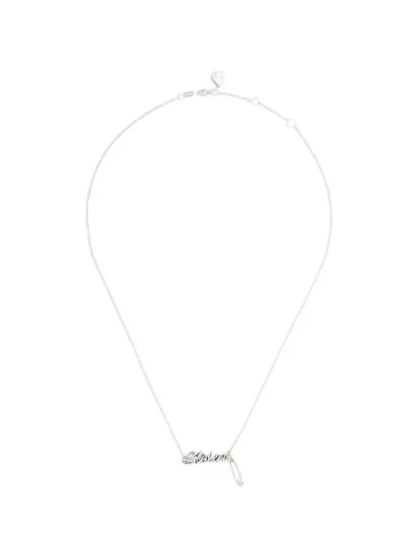 STOLEN GIRLFRIENDS CLUB Sentimental Script Necklace - Silver