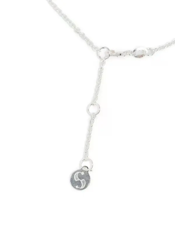STOLEN GIRLFRIENDS CLUB Sentimental Script Necklace - Silver