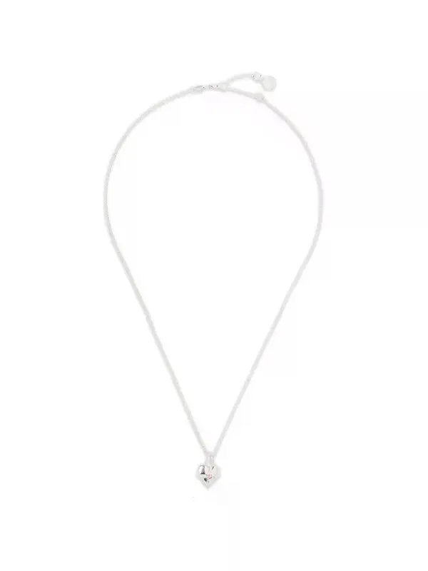 STOLEN GIRLFRIENDS CLUB Tone Heart Pendant Necklace - Silver