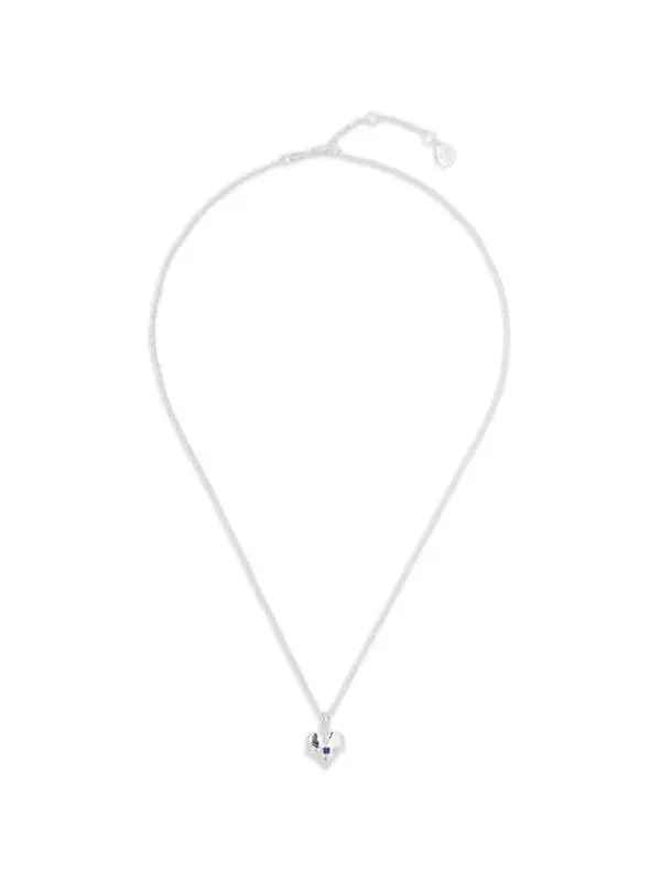 STOLEN GIRLFRIENDS CLUB Tone Heart Necklace - Silver