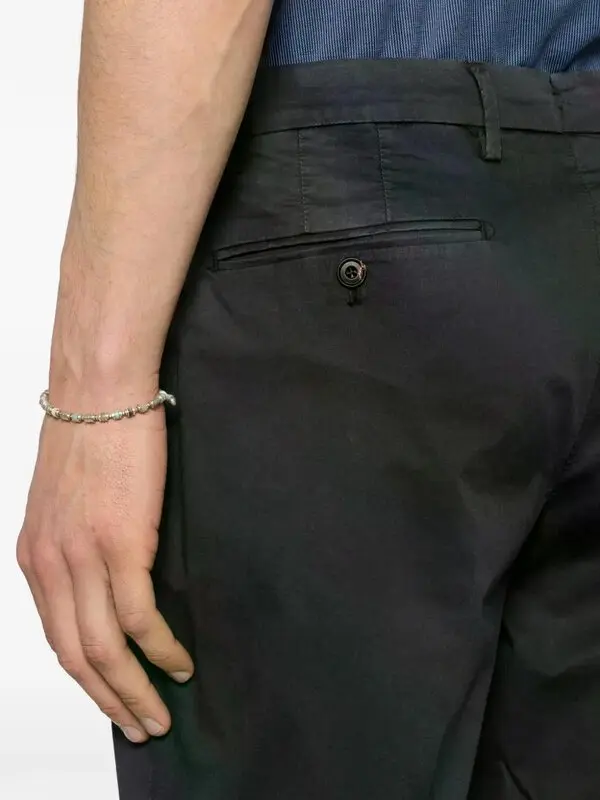 Corneliani Cuffed Hem Tailored Shorts - Blue