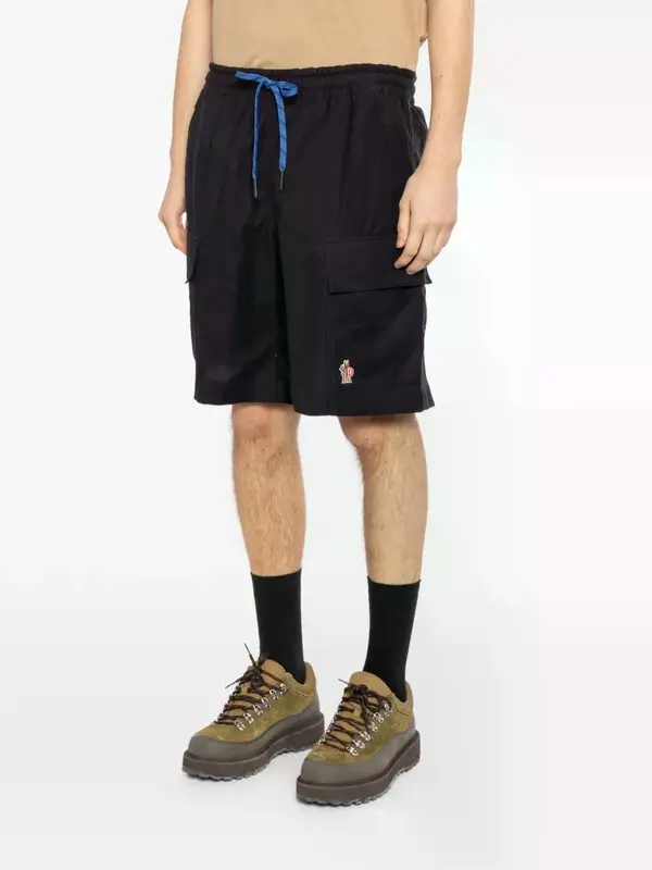 Moncler Cargo Shorts - Blue